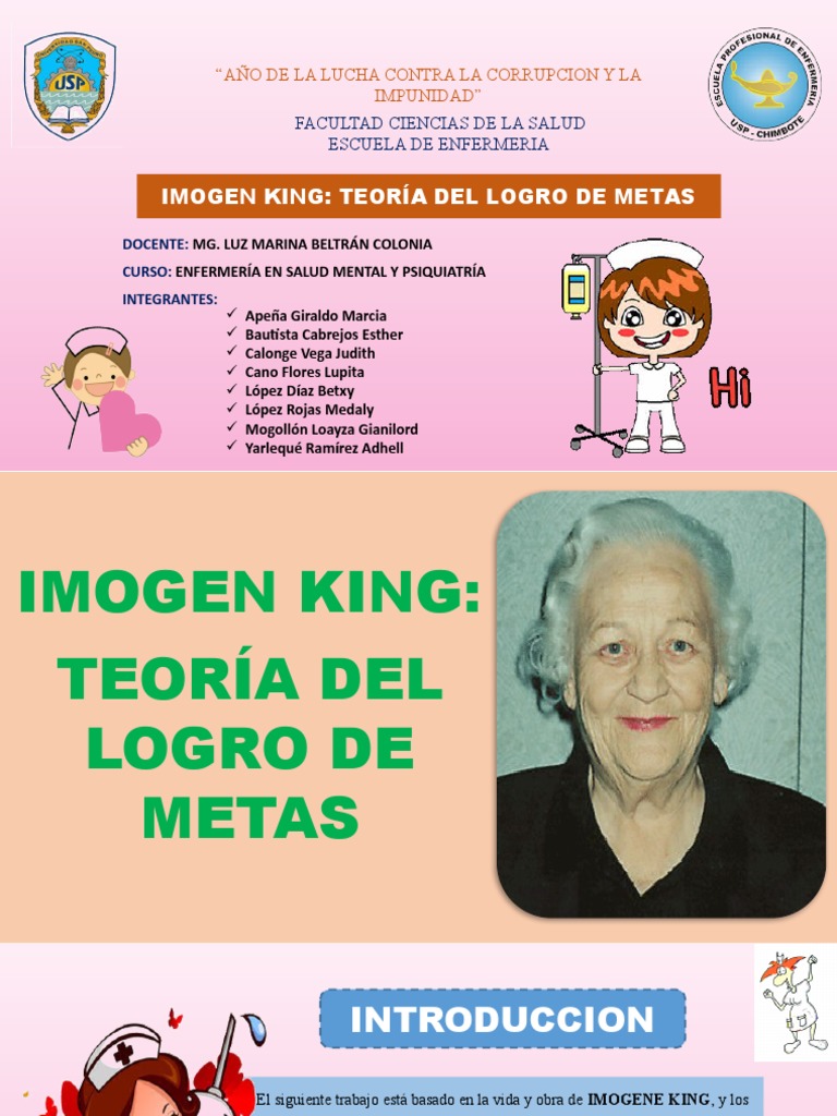 Imogen King | PDF | Enfermería | Percepción