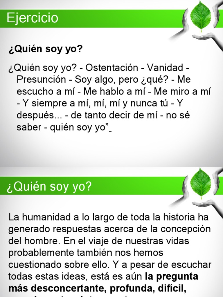 Quién Soy Yo | PDF | Verdad