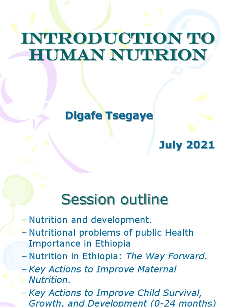 Introduction To Public Health Nutrition | PDF | Malnutrition ...