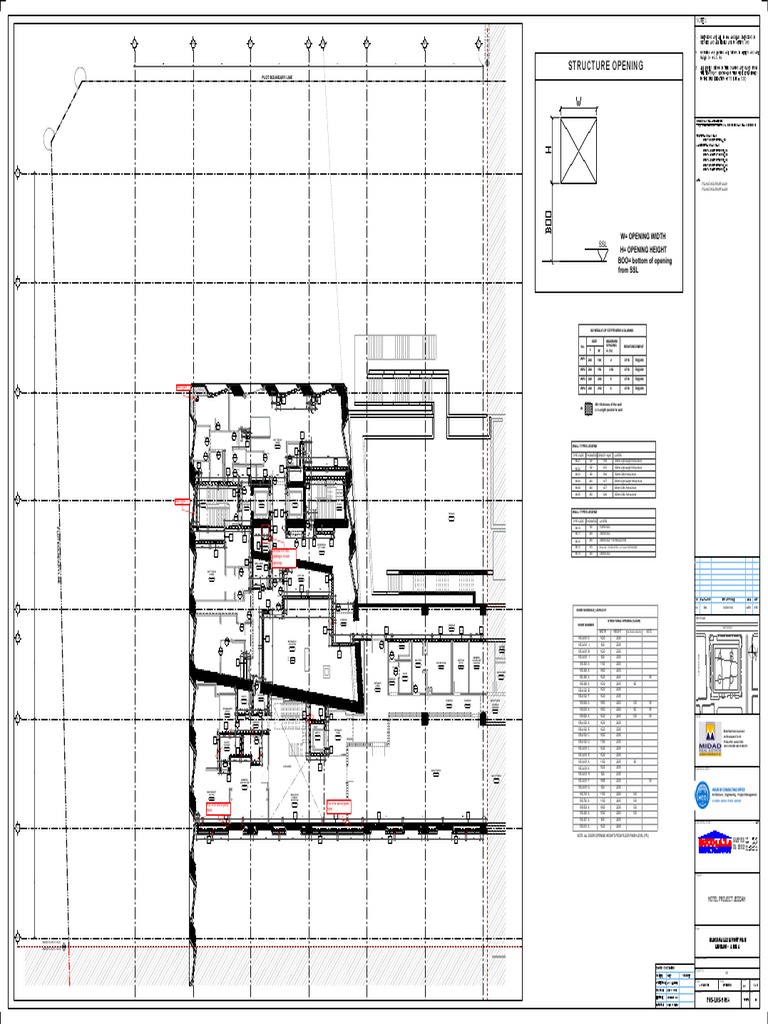 Block Walls Layout Plan Level 05 | PDF | Economic Sectors | Building ...