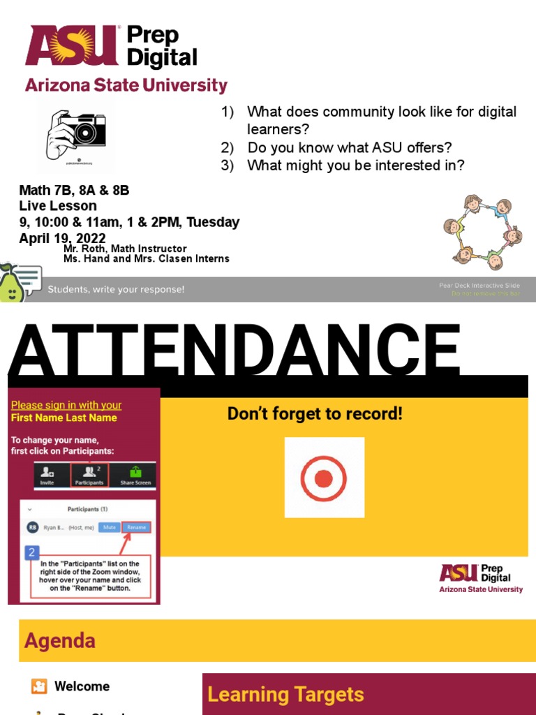 ASU Prep Digital Math Lesson Overview | PDF | Communication | Behavior ...