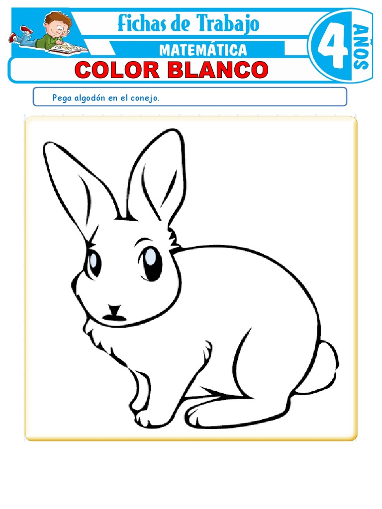 Color Blanco para Ninos de 4 Anos | PDF