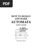Cardboard Automata Tutorial Guide | PDF | Machines | Mechanical Engineering