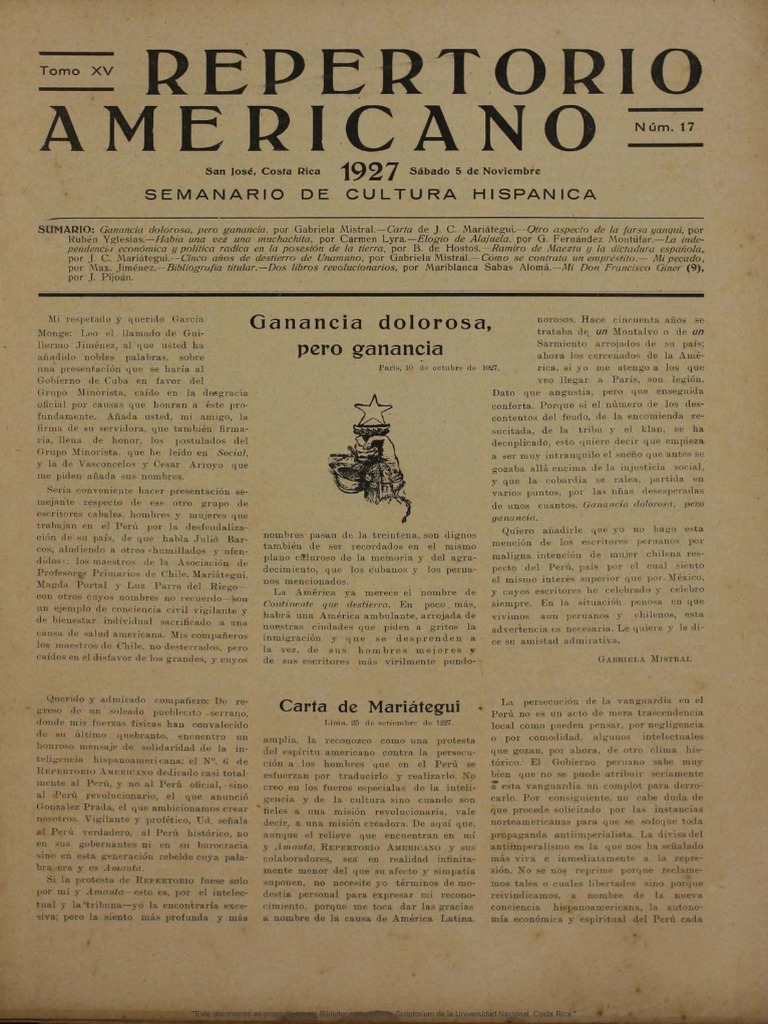 Repertorio Americano (1927) (05 - 11) | PDF