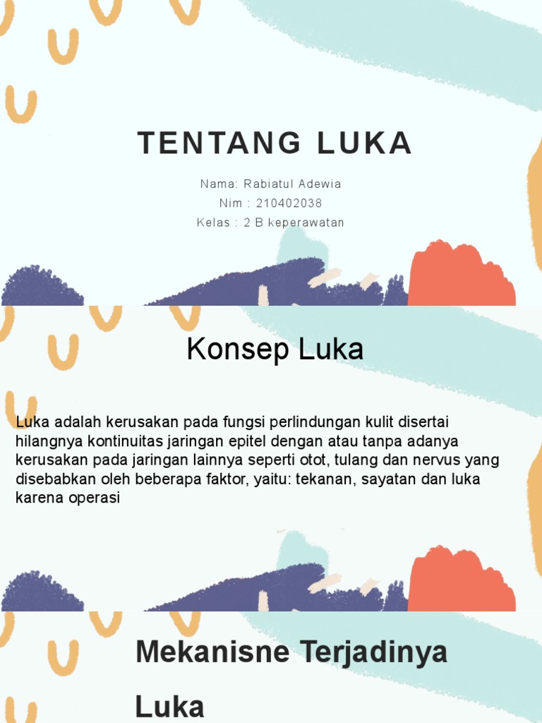 Jenis dan Proses Penyembuhan Luka | PDF