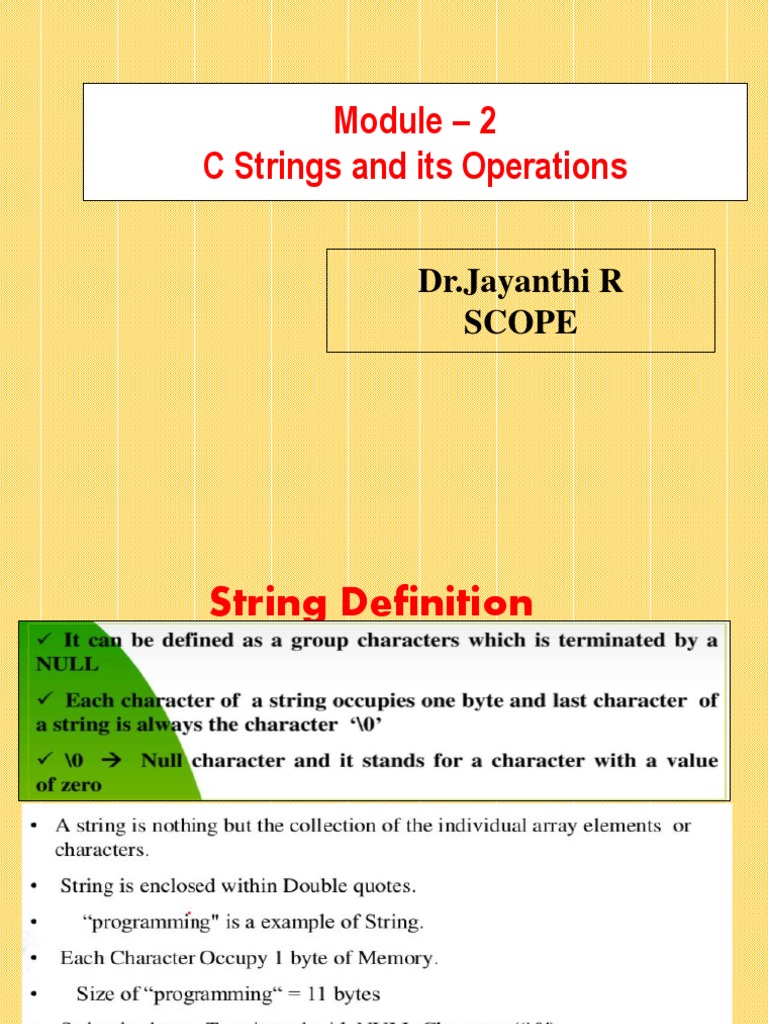 6 Strings Pdf String Computer Science Array Data Structure