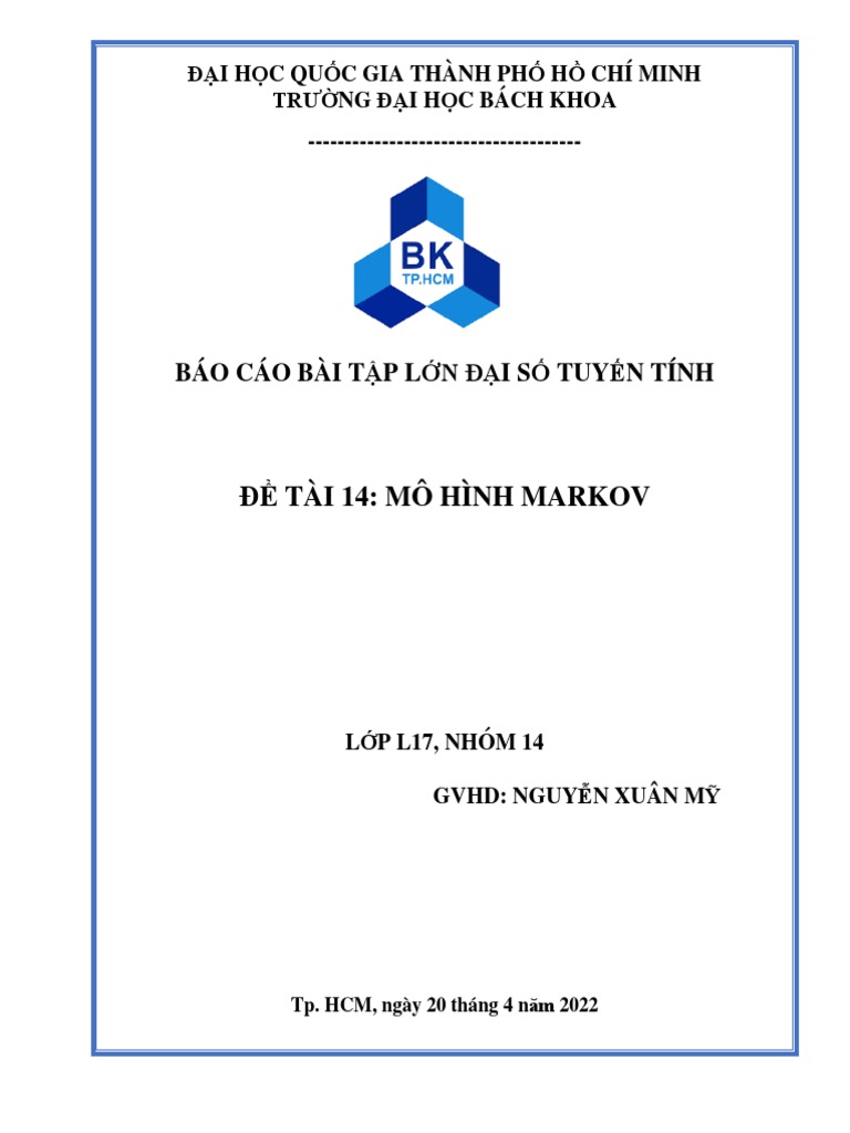 Báo Cáo BTL DSTT Nhóm 14 | PDF