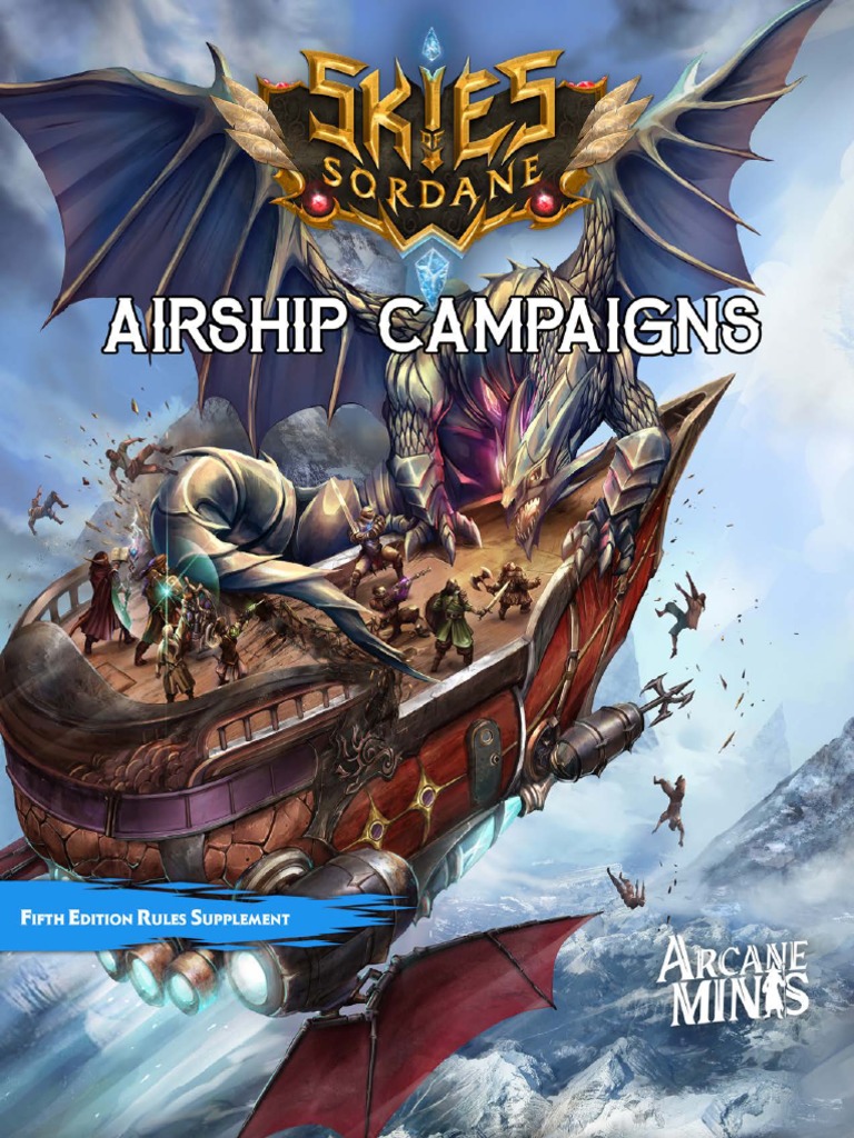 Arcane Minis Airship Campaigns Sos v1.2 | PDF | Elf (Dungeons & Dragons ...
