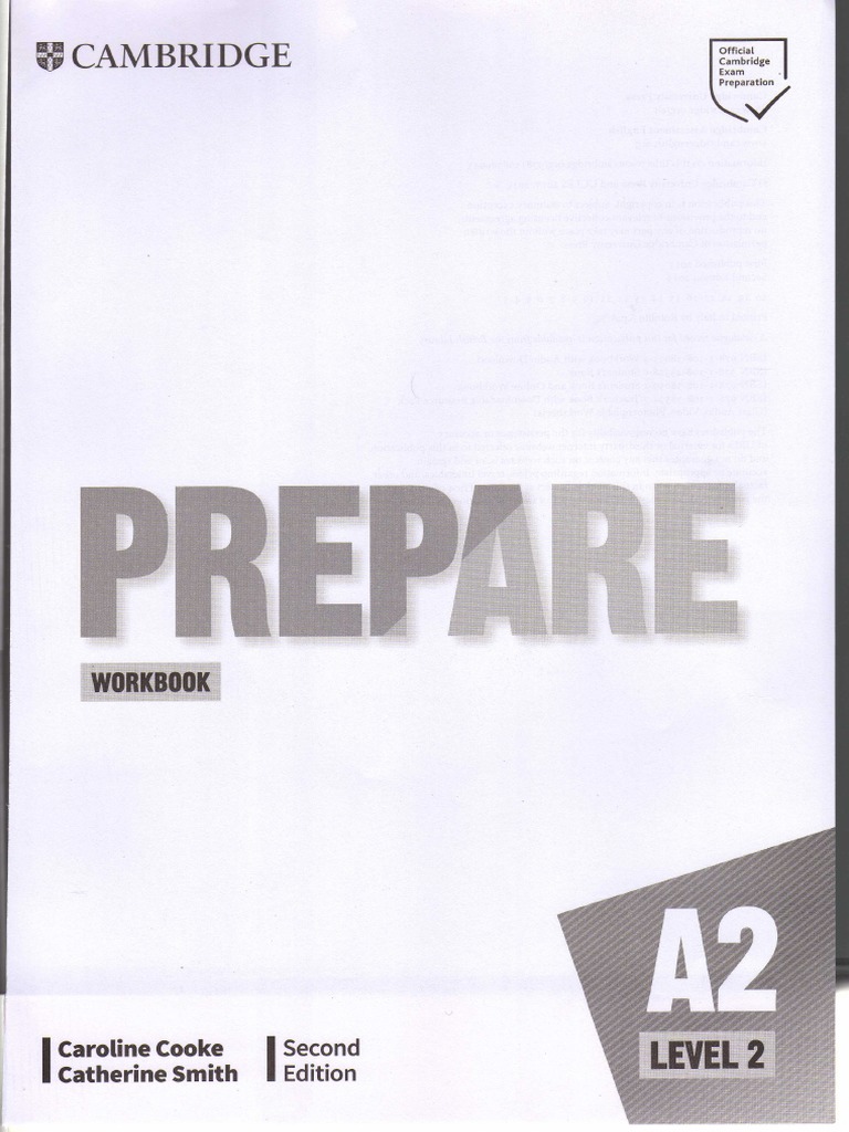 PREPARE Level 2 Workbook | PDF