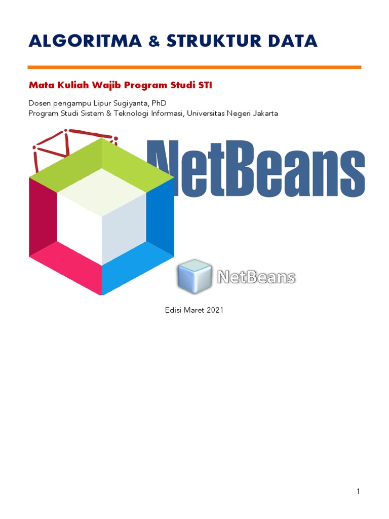 Algoritma Struktur Data JAVA (Buku Ajar) 20210318 | PDF | Seni | Komputer