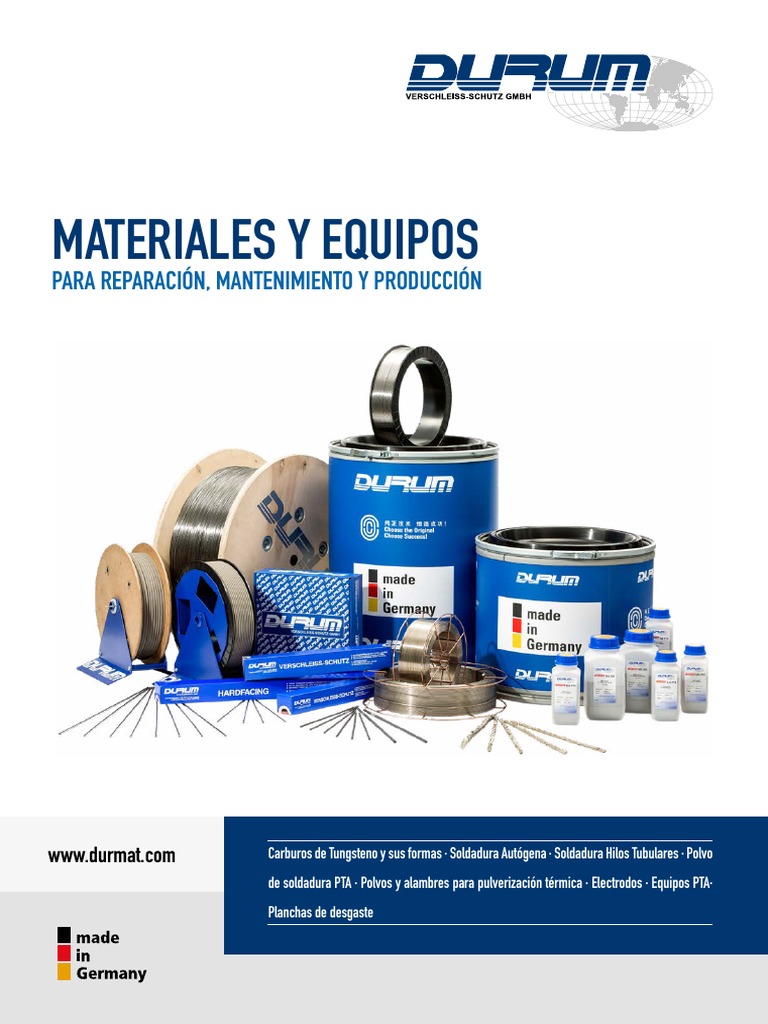 Materiales y Equipos | PDF | Construcción | Soldadura