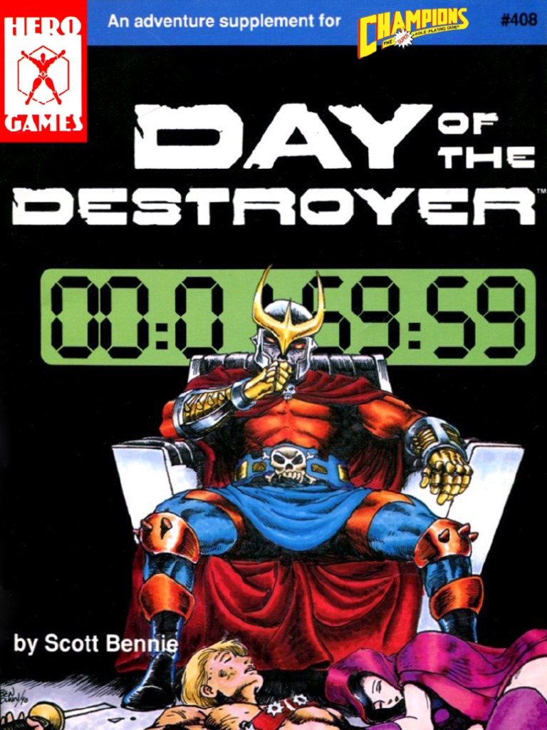 Day of The Destroyer | PDF | Telepathy | Hero