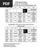 2025 NED MSCE MOCK TIMETABLE | PDF | Science