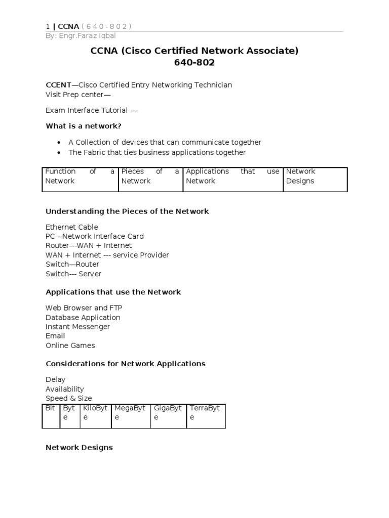 Ccna 640 802 | PDF | Network Switch | Ieee 802.11