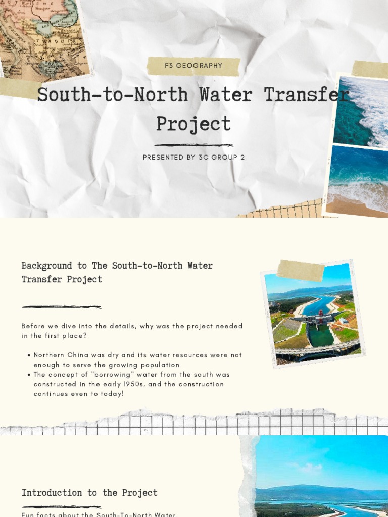 South-to-North Water Transfer Project: F3 Geography | PDF | Transparent ...