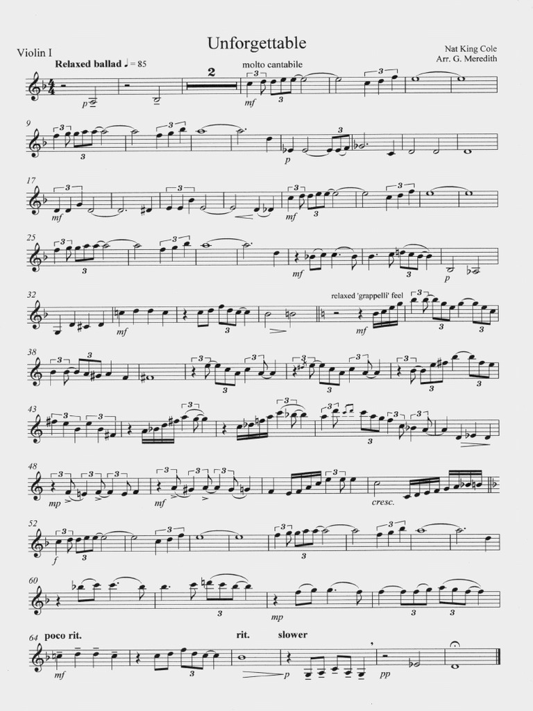 Unforgettable Pdf