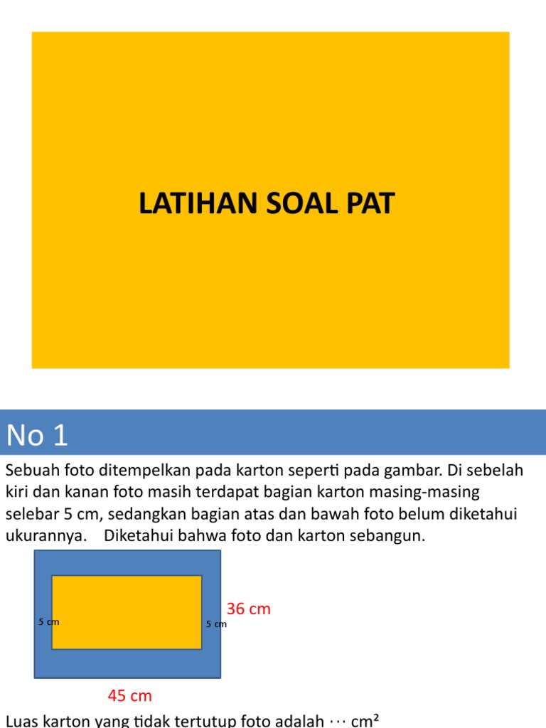 Latihan Soal Pat | PDF