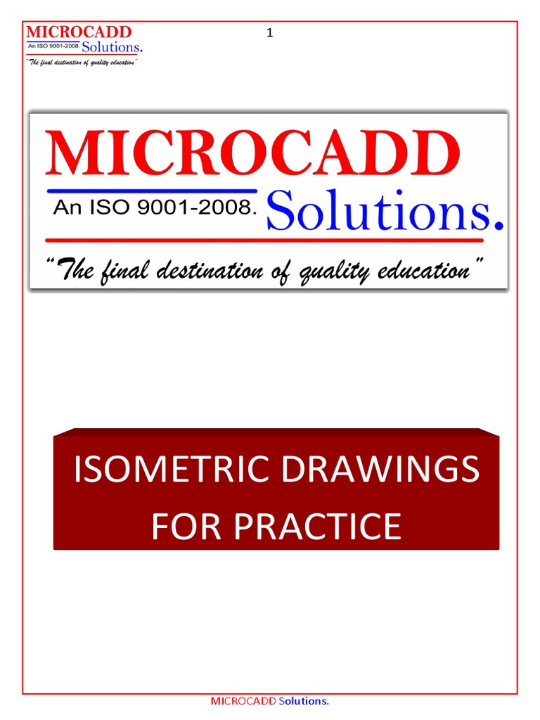 Ortho-Iso Drawings From Microcadd | PDF | Art