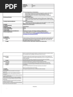 7es New DLL Grade 9 Science | PDF | Circulatory System | Teachers