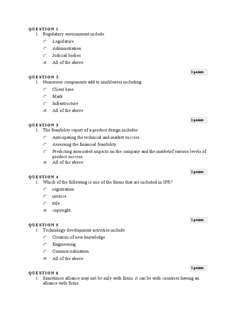 MC SM Assn 1 Att 1 | PDF | Innovation | Intellectual Property