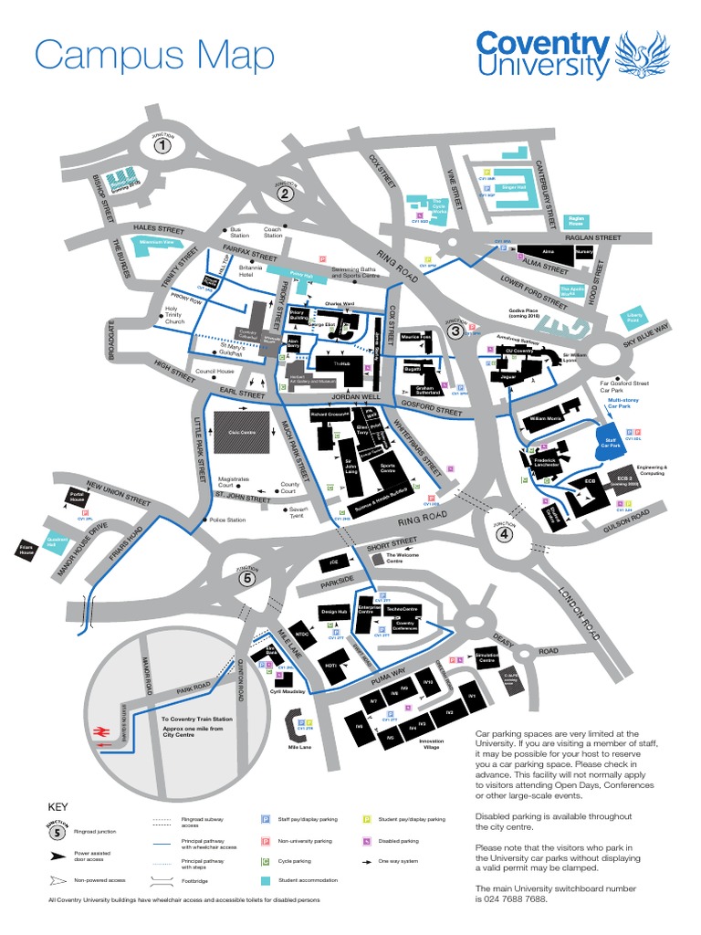 Coventry University Campus Map | PDF | Luxury Motor Vehicle Manufacturers