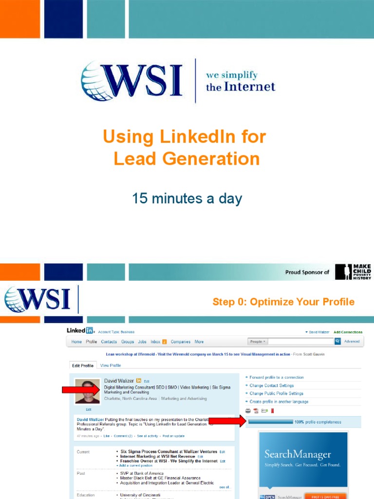 LinkedIn Lead Generation in 15 Minutes | PDF