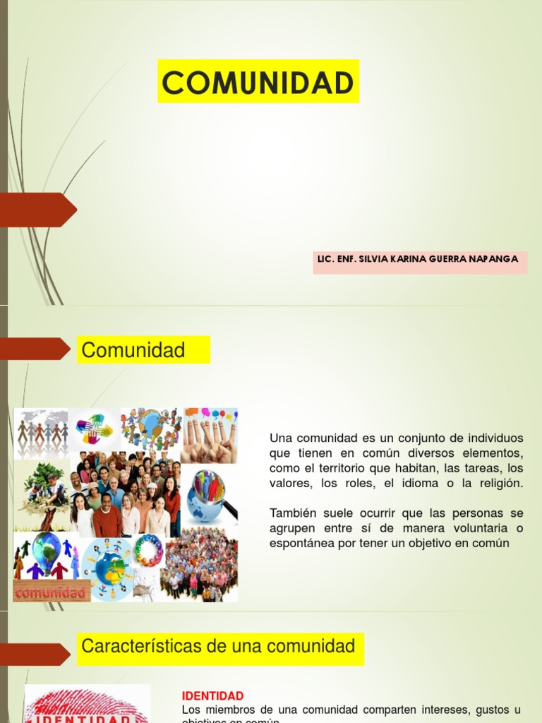 Tema 2. Comunidad | PDF | Sociedad | Red social