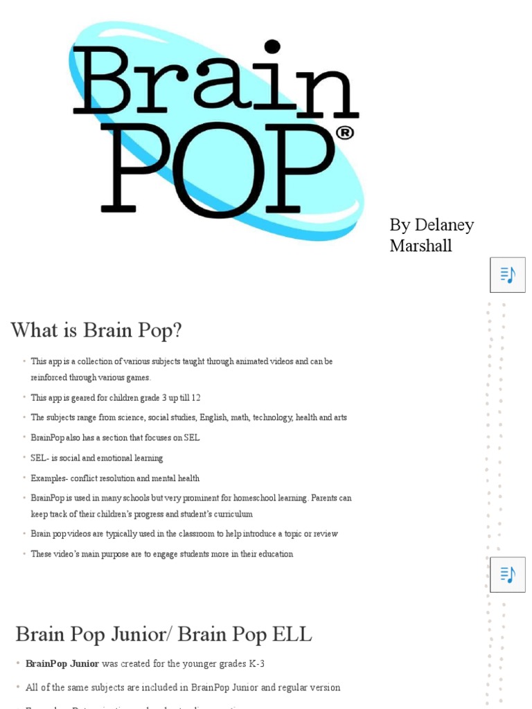 Brainpop | PDF | Career & Growth | Self-Improvement