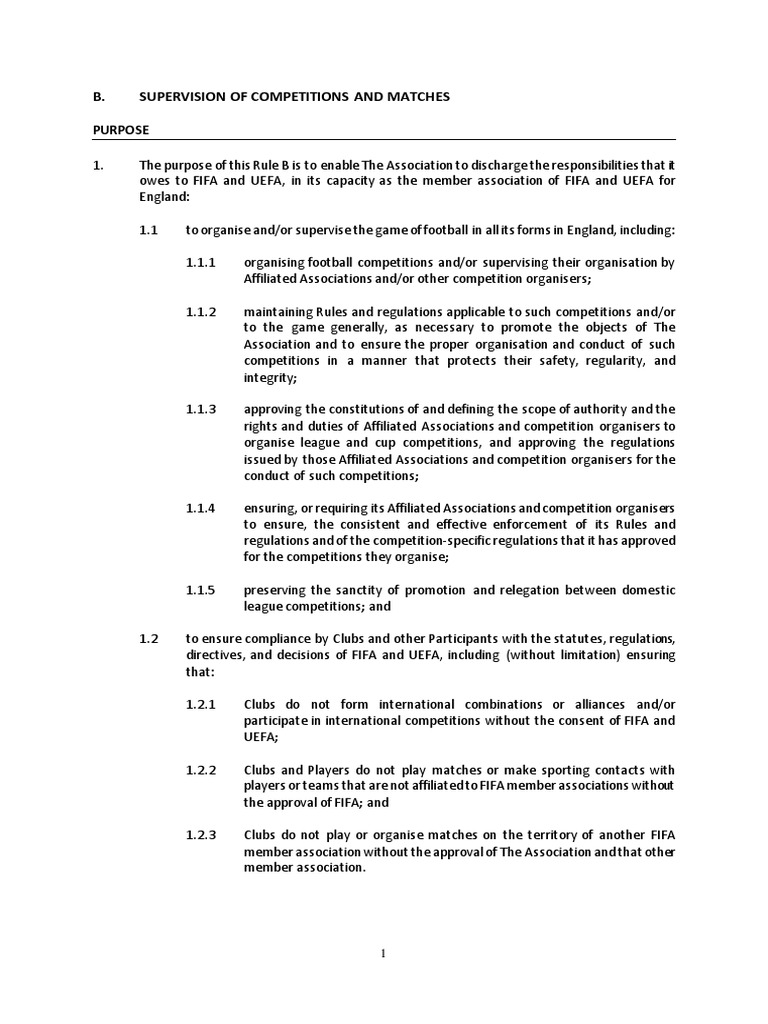 FA Competition Supervision Guidelines | PDF | Regulatory Compliance ...