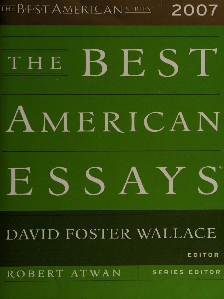 The Best American Essays. 2007 | PDF