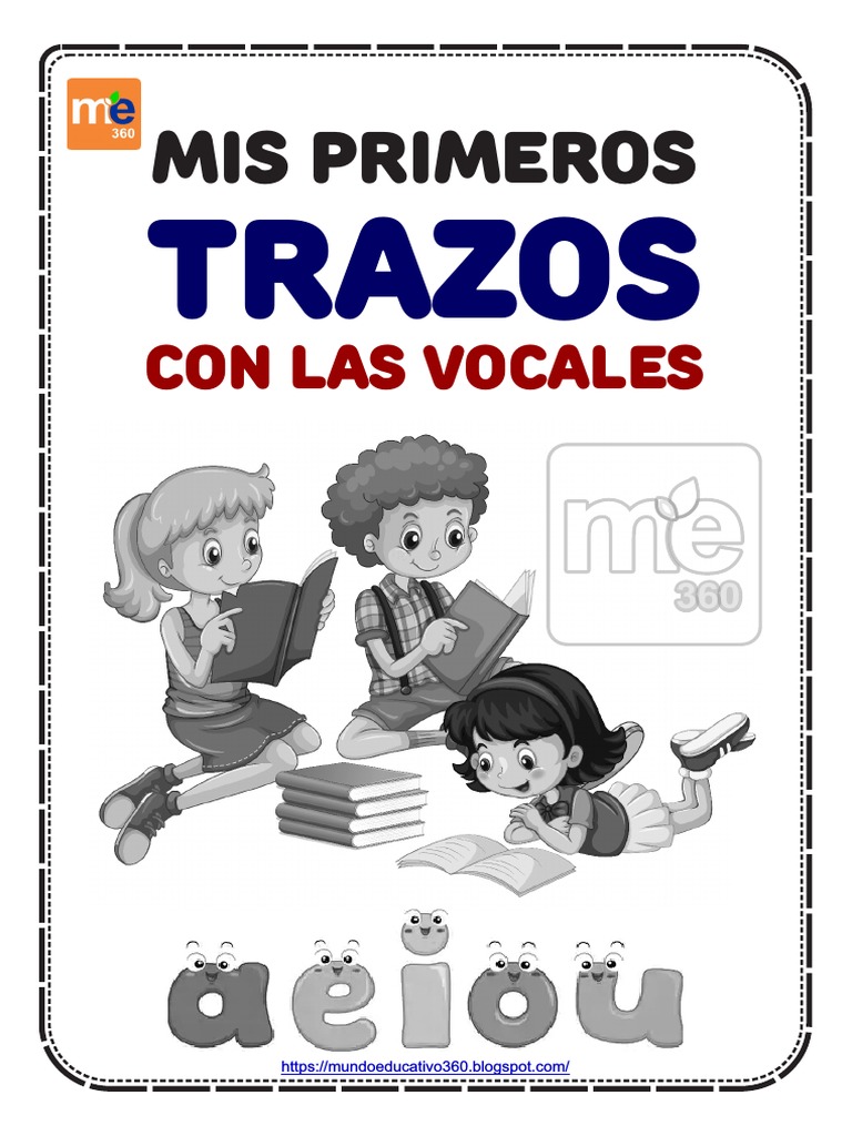Actividades de Trazos de Vocales | PDF