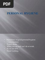 Personal Hygiene Presentation | PDF