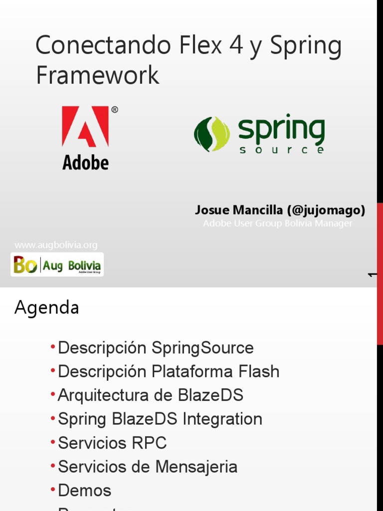 Flex y Spring Framework | PDF | Apache Flex | Spring Framework