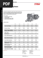 TRW Steering Box Service Manual | PDF | Steering | Automatic Transmission