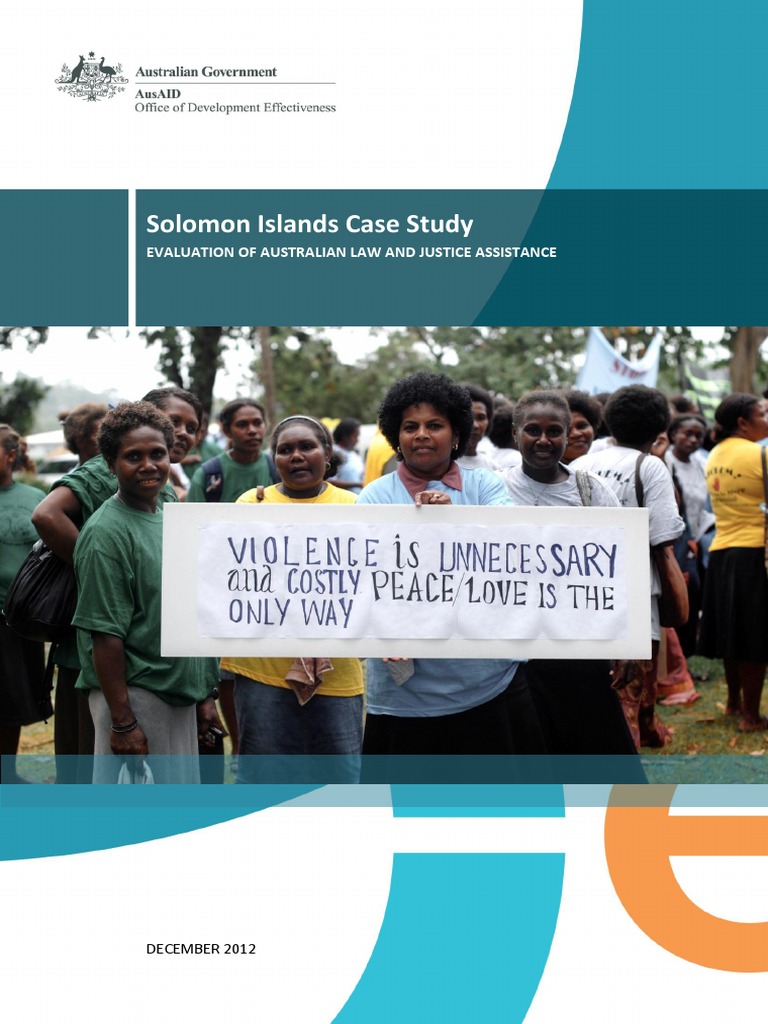 Lawjustice Solomon Islands Case Study | PDF