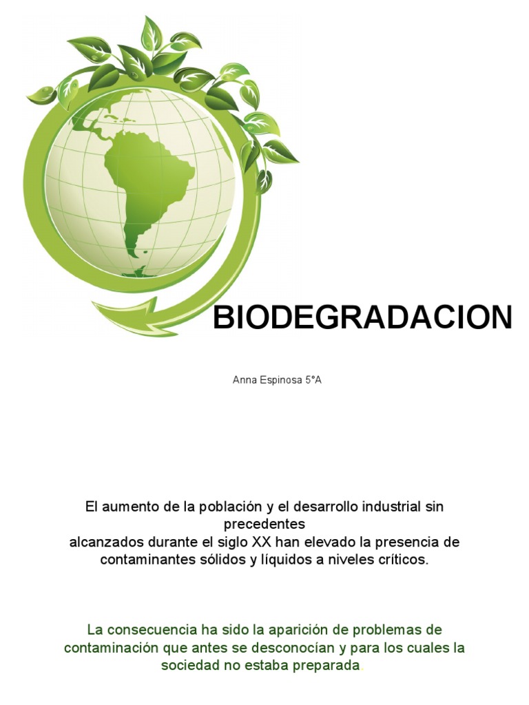 biodegradacion