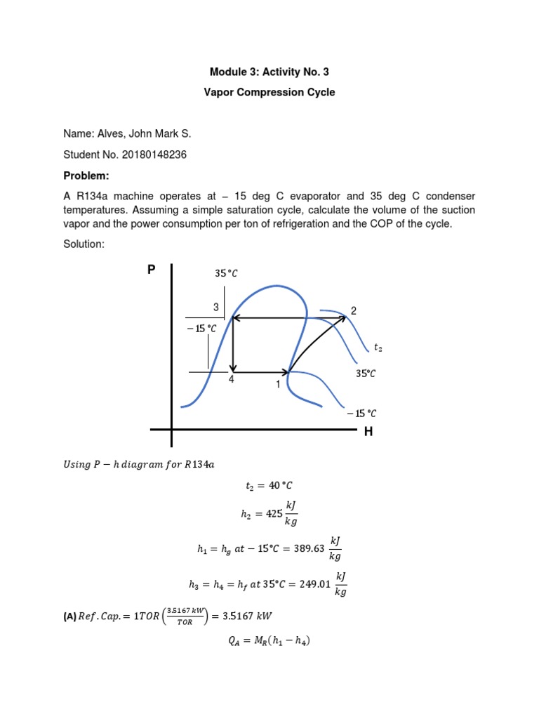 Module 3 Activity No. 3 | PDF | Thermodynamics | Electromechanical ...