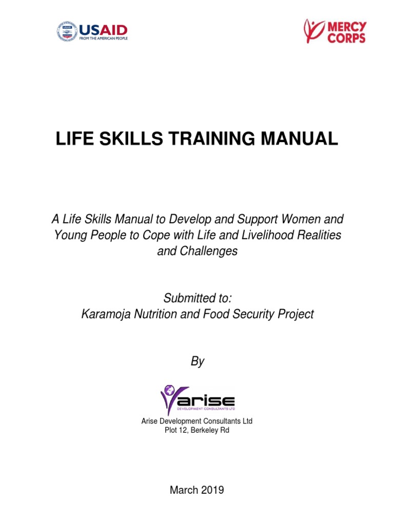 Life Skills Manual | PDF | Hiv/Aids | Management Of Hiv/Aids