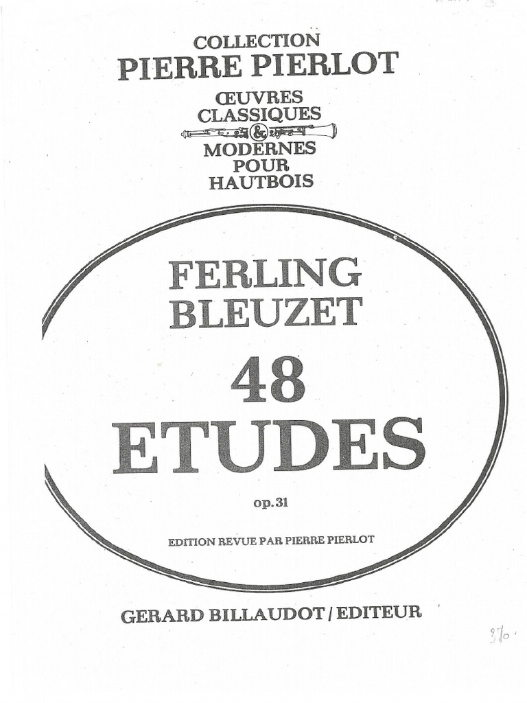 Ferling Bleuzet-48 Études Op 31 | PDF