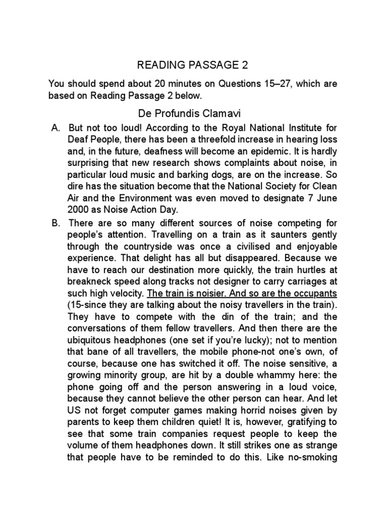 Reading para 2 | PDF