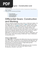 Gearbox - Definition, Parts or Construction, Working, Types in Detail ...