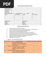 Biomedical PREVENTIVE MAINTENANCE CHECKLIST | PDF | Biomedical ...