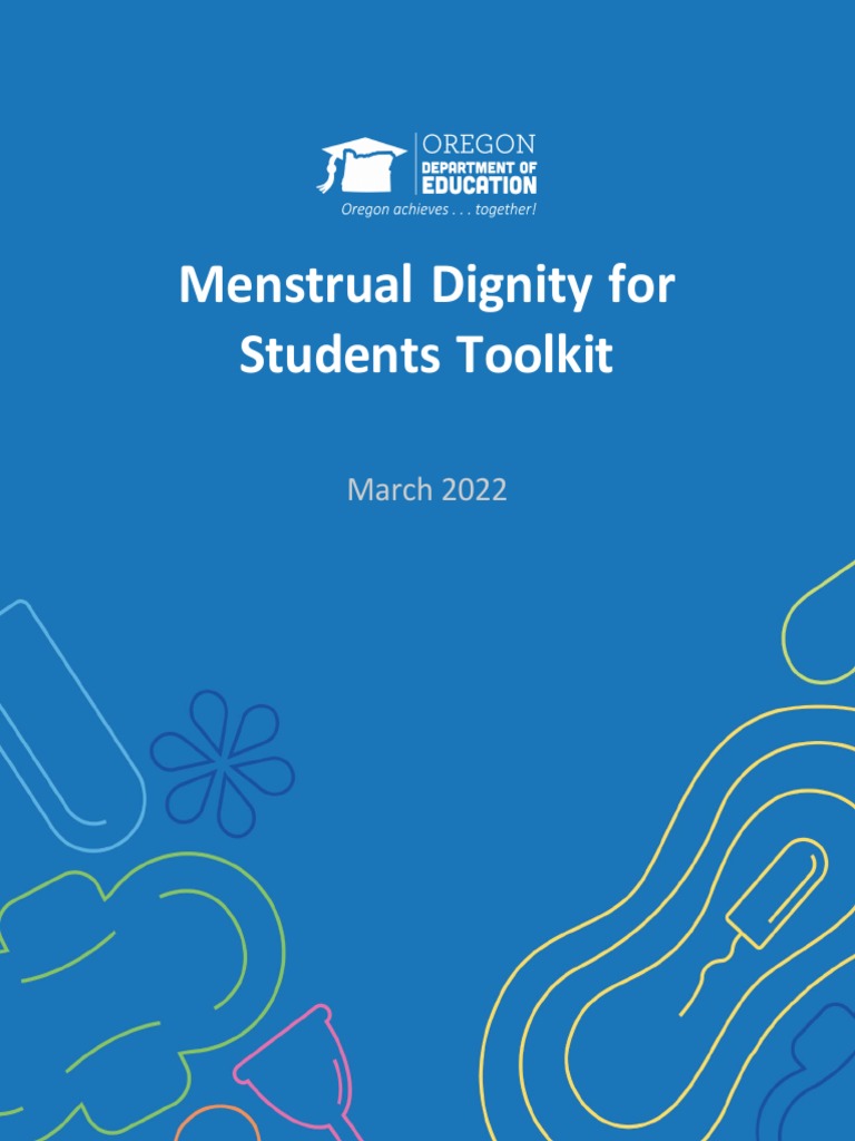 ODE Menstrual Dignity For Students Toolkit | PDF | Menstruation ...