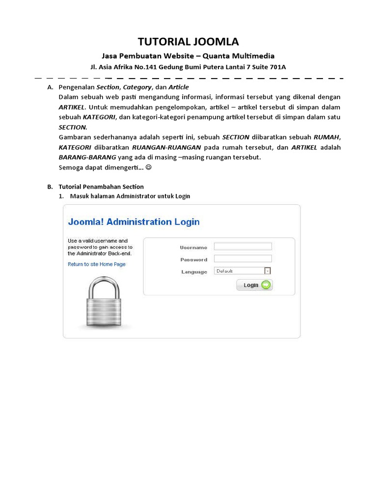 Tutorial Joomla Virtue Mart | PDF | Standar Komputer | Jaringan Komputer