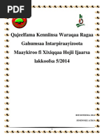 Qajeelfama Kenniinsa Waraqaa Ragaa Ga | PDF