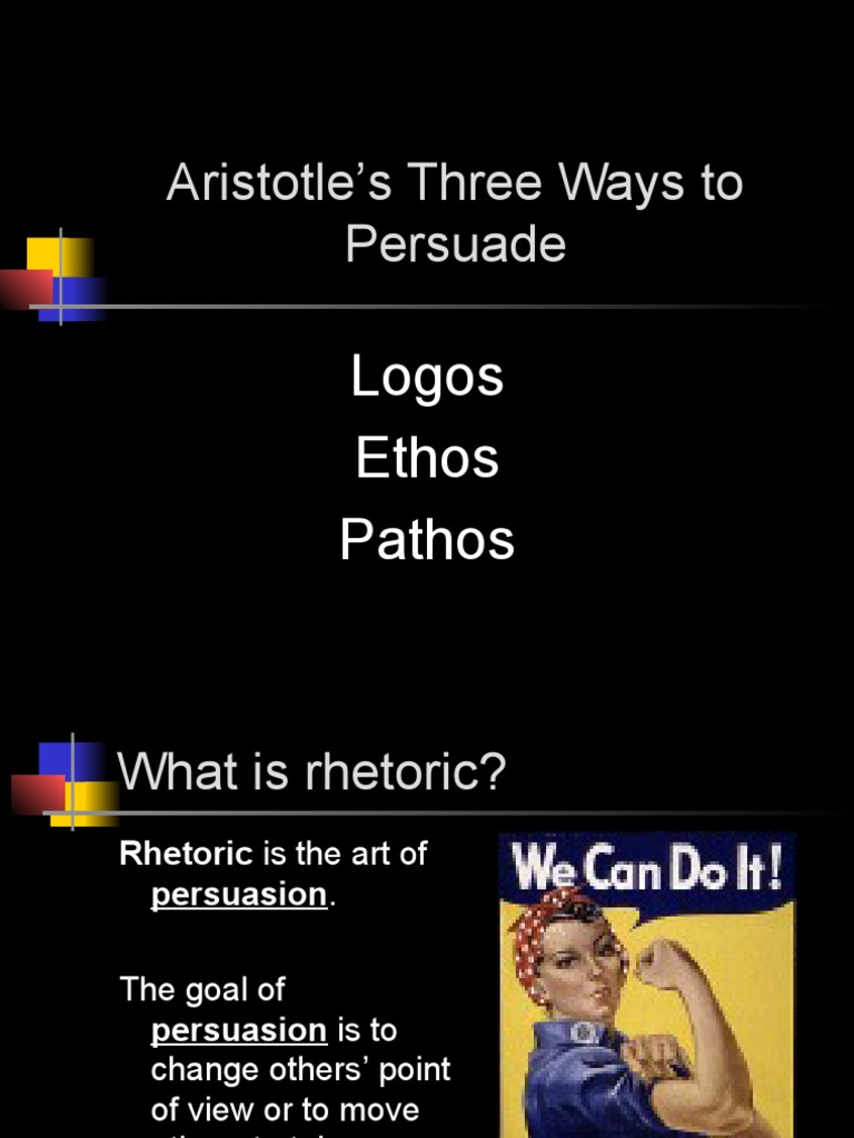 Understanding Aristotle's Rhetoric | PDF | Logos | Public Speaking
