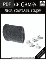 Craps Rules PDF | PDF | Craps | Games Of Chance