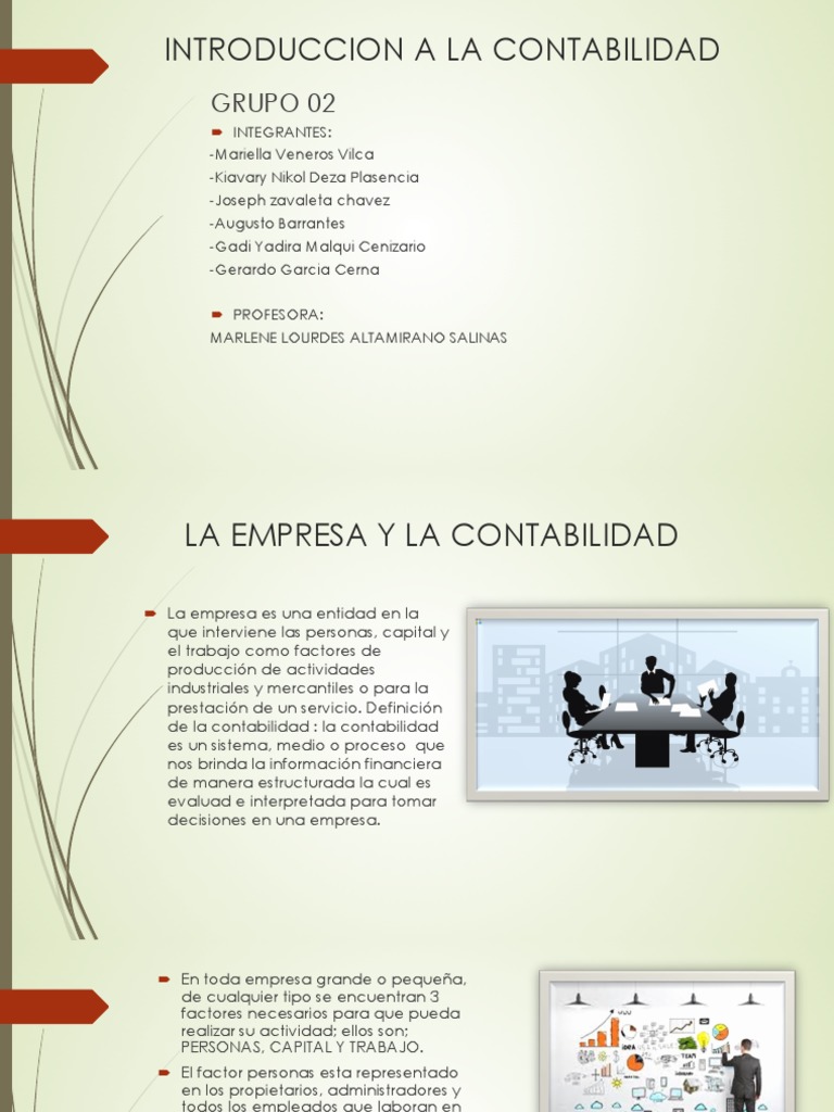 Introduccion A La Contabilidad | PDF | Contabilidad | Business
