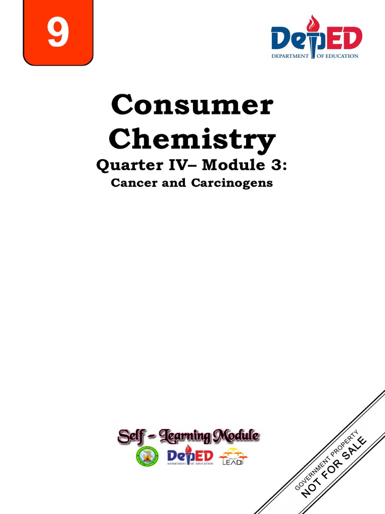 Q4 - Module 3 Consumer Chemistry | PDF | Cancer | Metastasis