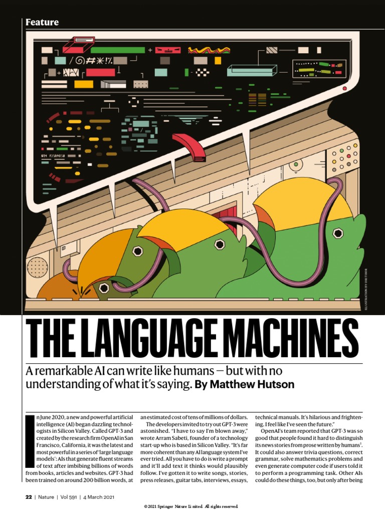 The Language Machines: A Remarkable AI Can Write Like Humans - But With ...